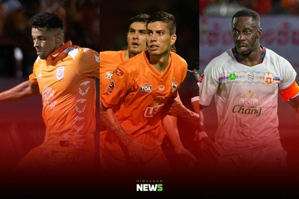 10 นักเตะโซนภาคเหนือ ที่มีส่วนสูงสูงที่สุดในศึกไทยลีก 1 ฤดูกาล 2022-23